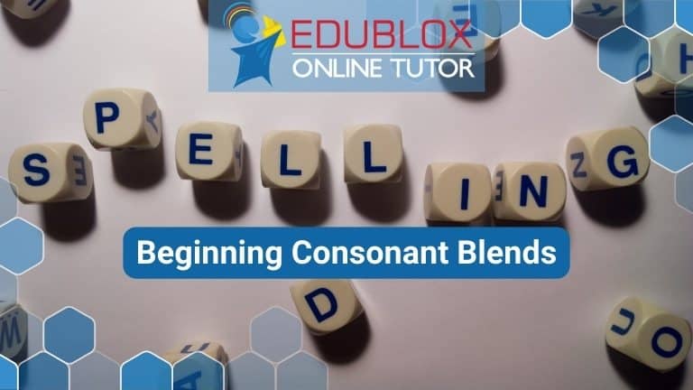 Beginning Consonant Blends - Edublox Online Tutor