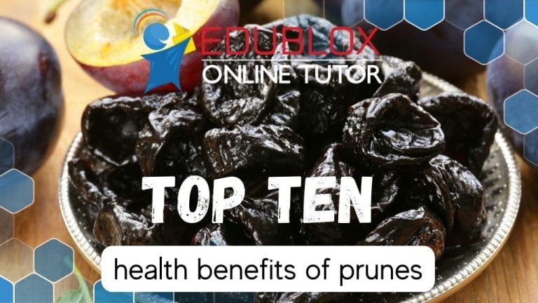Top Ten Health Benefits of Prunes - Edublox Online Tutor
