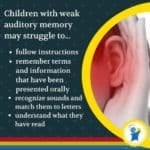 Auditory Memory: Importance, Test, Overcoming Deficits - Edublox Online ...