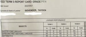 Student's Math Score Improves from 3/7 to 6/7; He Thrives Holistically ...