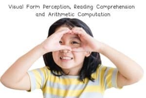 Visual Form Perception, Reading Comprehension and Arithmetic Computation - Edublox Online Tutor