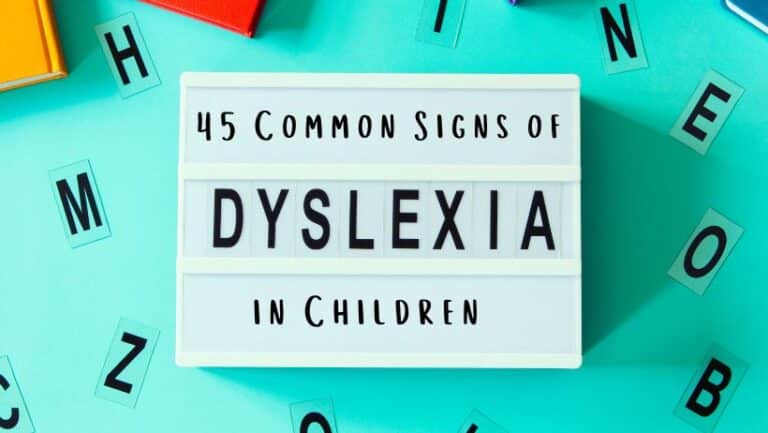 45 Common Signs of Dyslexia in Children - Edublox Online Tutor