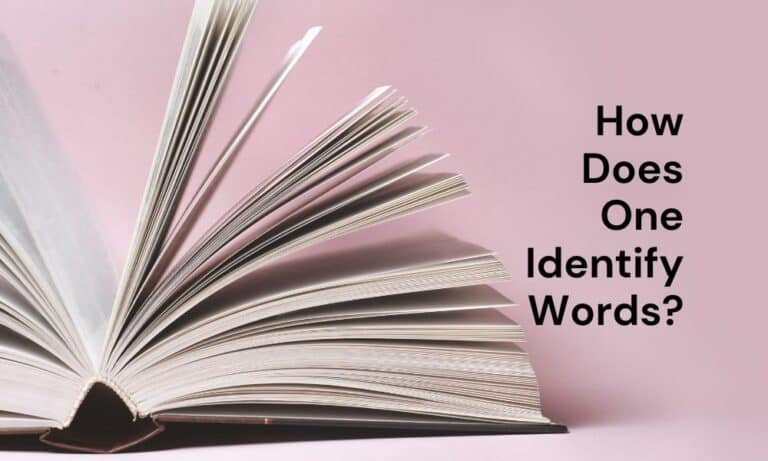 How Does One Identify Words? - Edublox Online Tutor