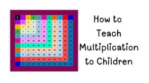 How to Teach Multiplication to Children - Edublox Online Tutor