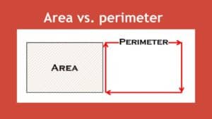 Difference Between Area and Perimeter; Worksheets - Edublox Online Tutor