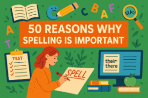 50 Reasons Why Spelling Is Important - Edublox Online Tutor