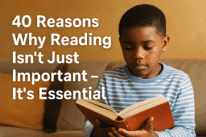40 Reasons Why Reading Isn't Just Important - It's Essential - Edublox ...